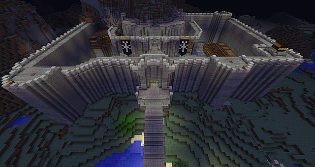 LOTR Inspired Fortress Minecraft Map