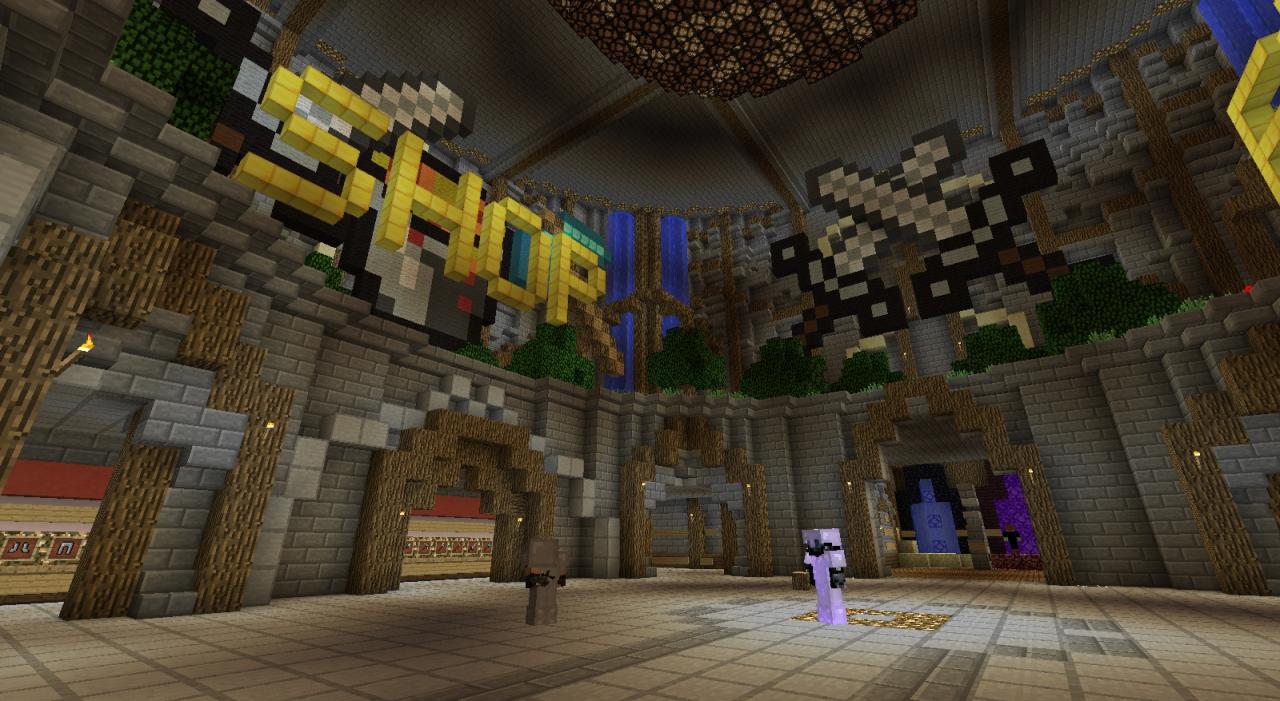 GotPvP Spawn Minecraft Map