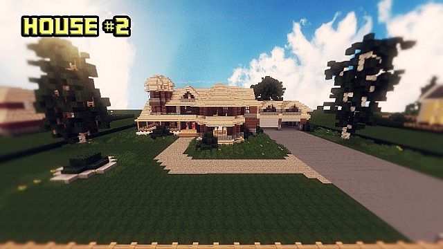 House Pack 1.0 by Goldeneye33 Minecraft Map