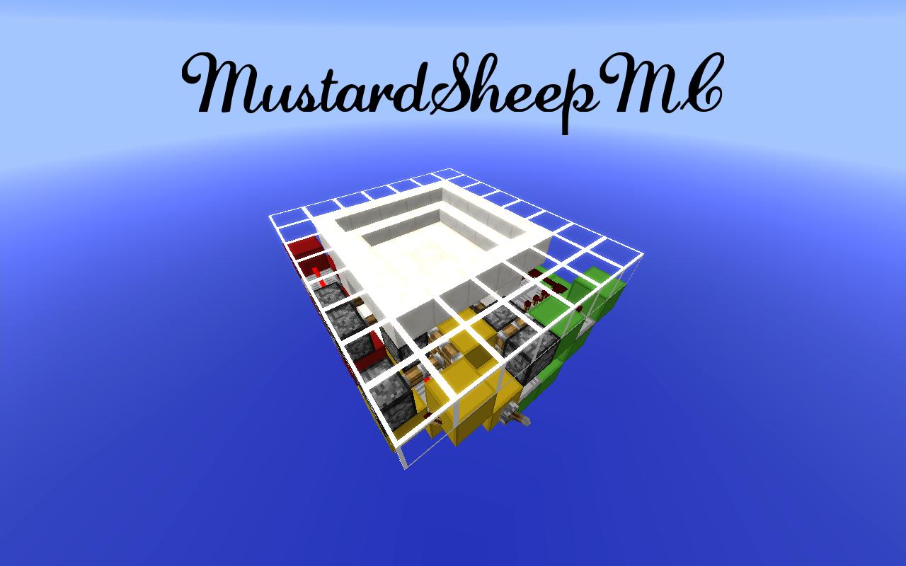 3x3 Seamless Spiral Trapdoor V2 Minecraft Map
