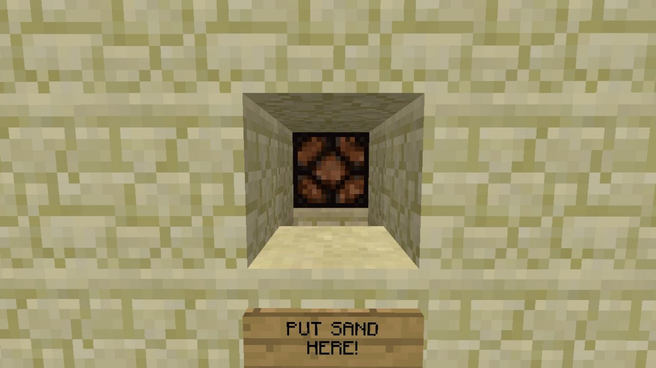 Automatic Sand Stock Minecraft Map