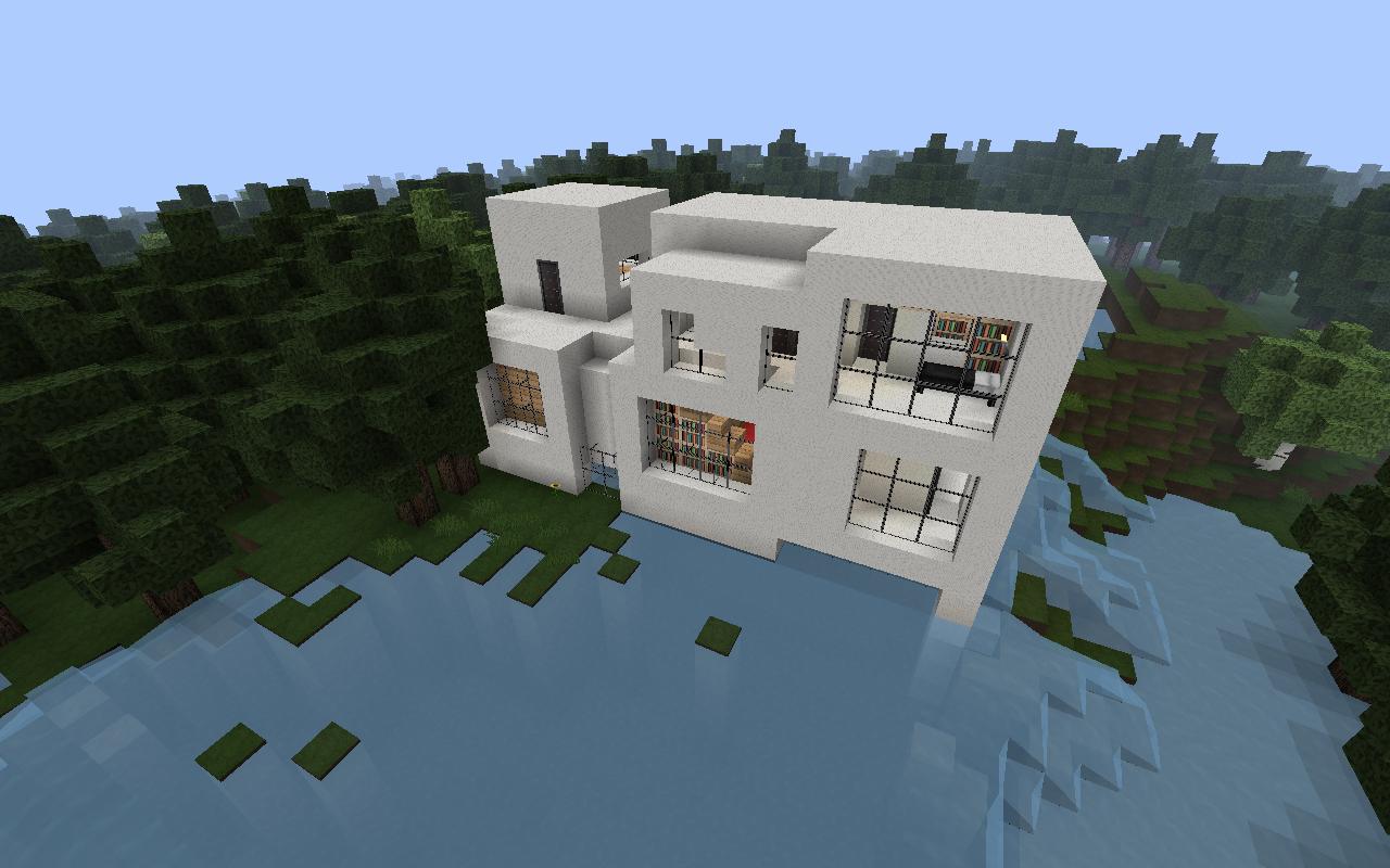 Small Mansion in forest Minecraft Map