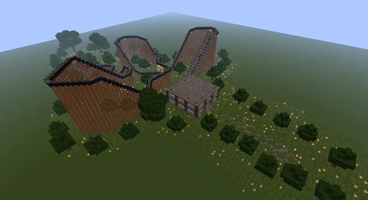 --=Epic Rollercoaster=-- Minecraft Map