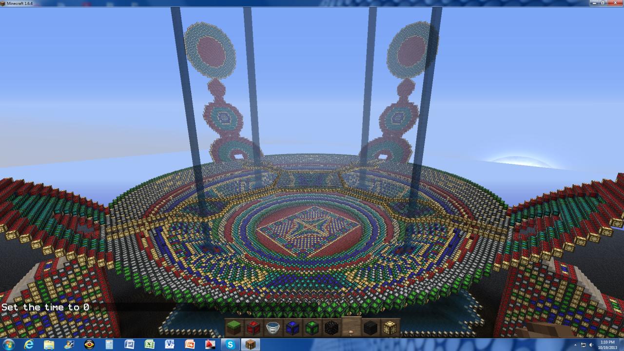 Mosaic Artwork Minecraft Map