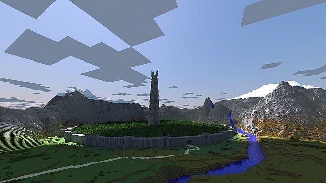 Isengard - Fortress of Gondor Minecraft Map