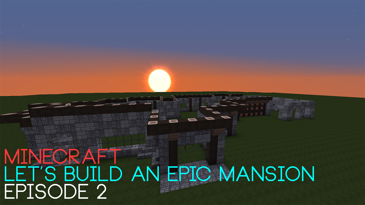 How to Build an Epic Minecraft Mansion Minecraft Map