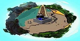 RollerCoaster. Minecraft Map