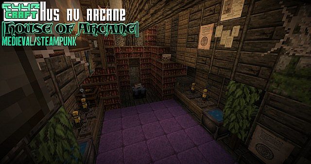 House of Arcane [ Hus av arcane ] Minecraft Map