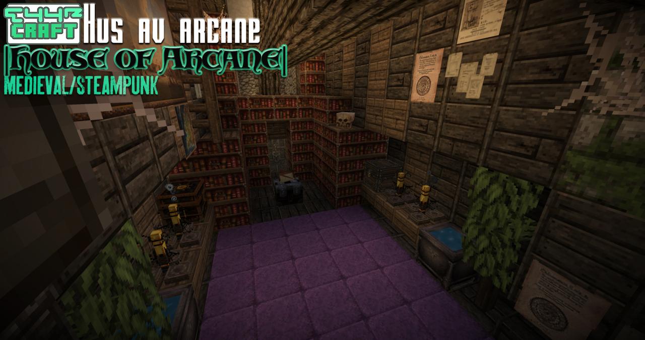 House of Arcane [ Hus av arcane ] Minecraft Map