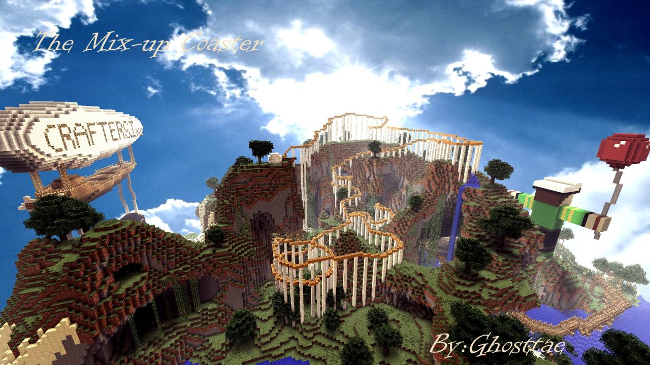 The Mix-up Coaster Minecraft Map