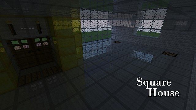 Square House Beta Minecraft Map