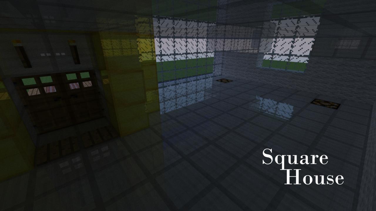 Square House Beta Minecraft Map