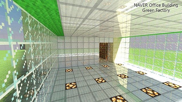 NAVER Office Building - Green Factory Minecraft Map
