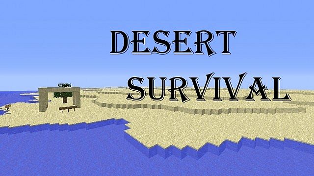 Desert Survival Minecraft Map
