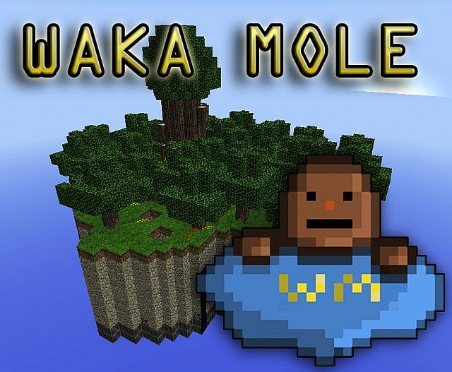 Waka Mole minecraft Minigame ***Multiplayer*** Minecraft Project