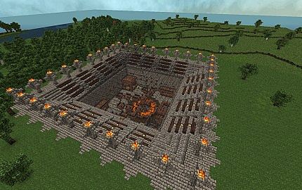 Obstacle Arena Minecraft Map