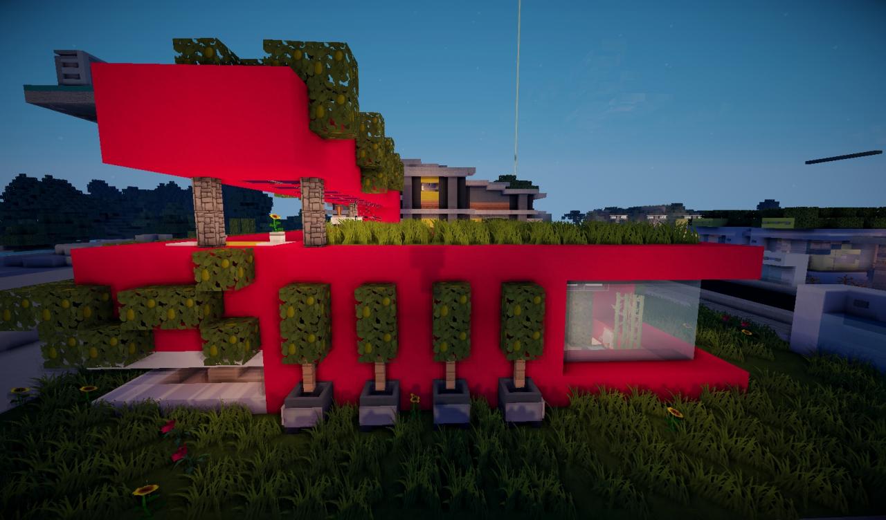 Modern Eco Home Minecraft Map