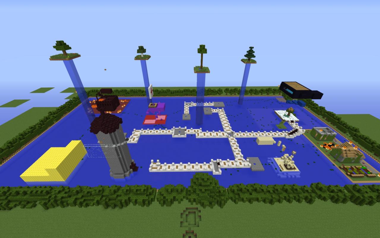 Islands PvP map Minecraft Map