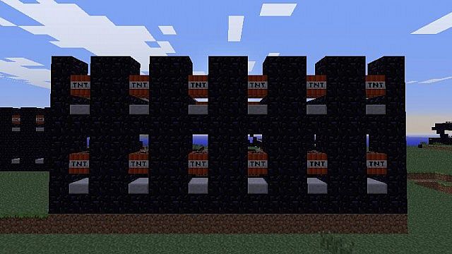 Cluster Tnt Cannon Minecraft Map