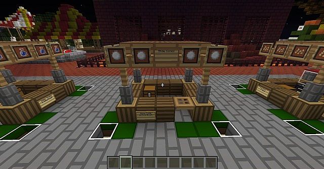 Mini Snack Booths Minecraft Map