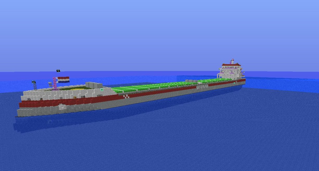 Cargo-Ship [MV TERBORG]+Download Minecraft Map