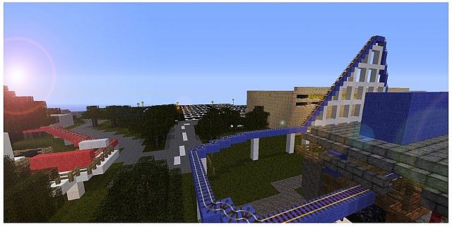 Cedar Point, OH Minecraft Map