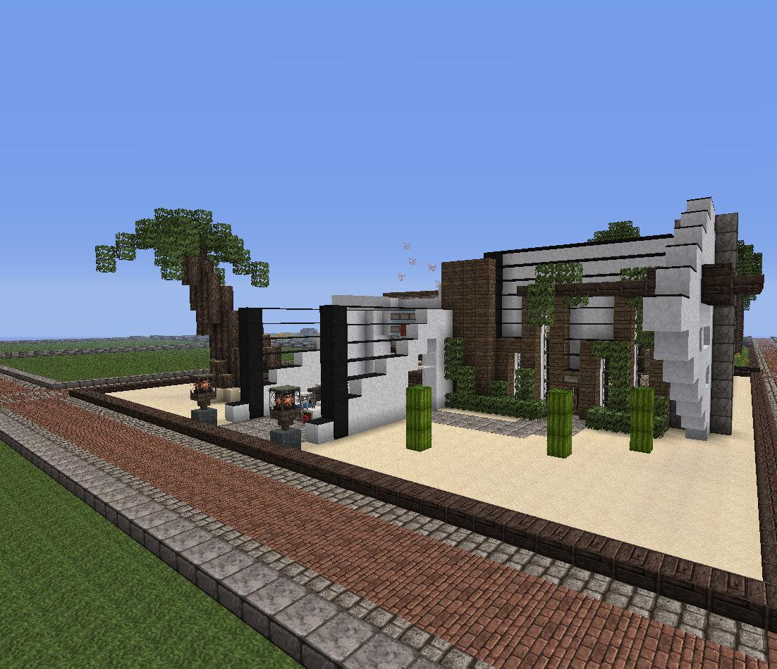Oasis Modern Home Minecraft Map