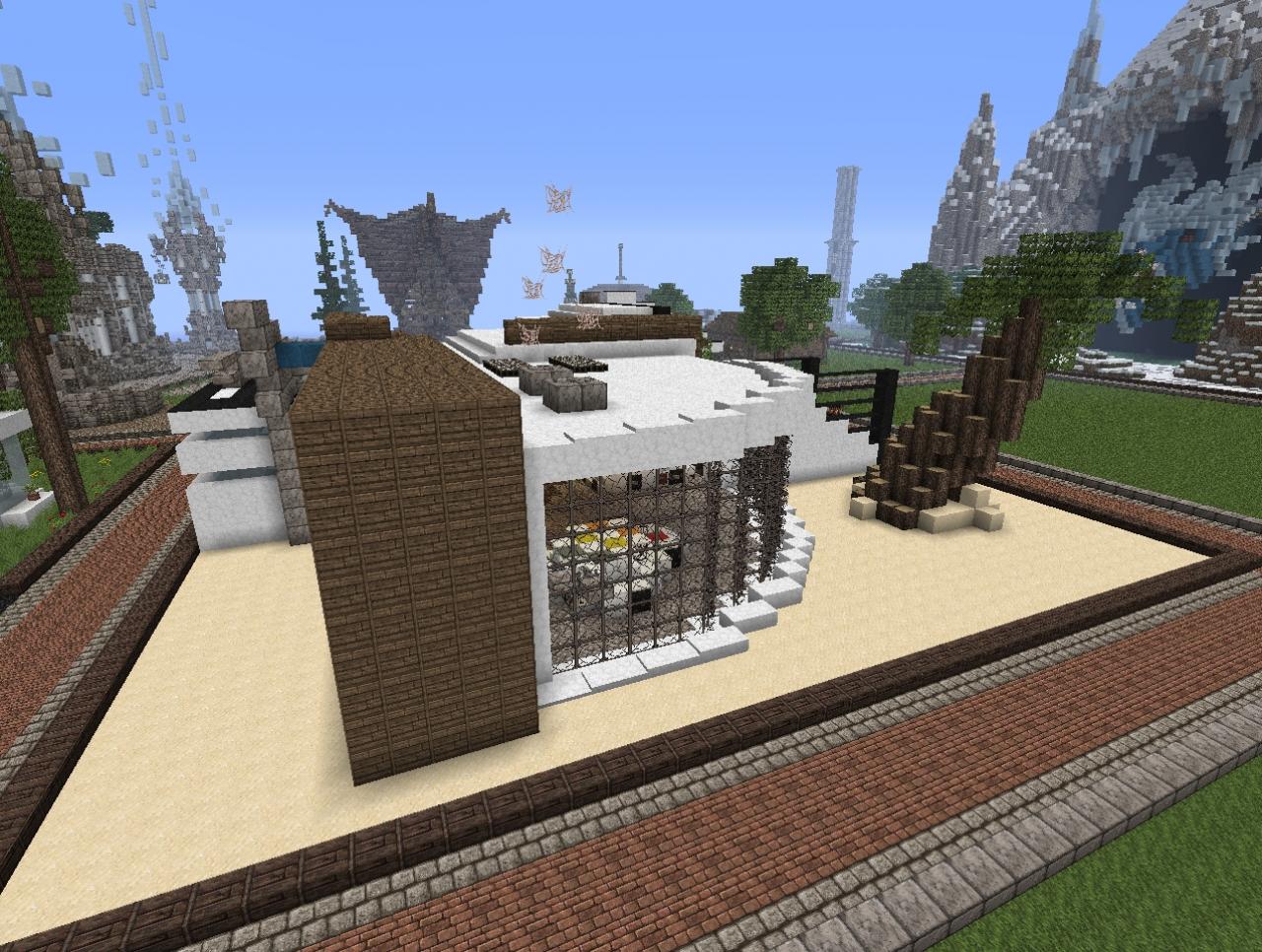 Oasis Modern Home Minecraft Map