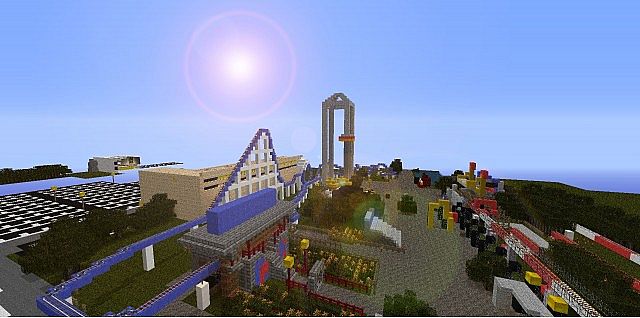 Cedar Point, OH Minecraft Map