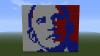 Barack Obama Pixel Art Minecraft Map