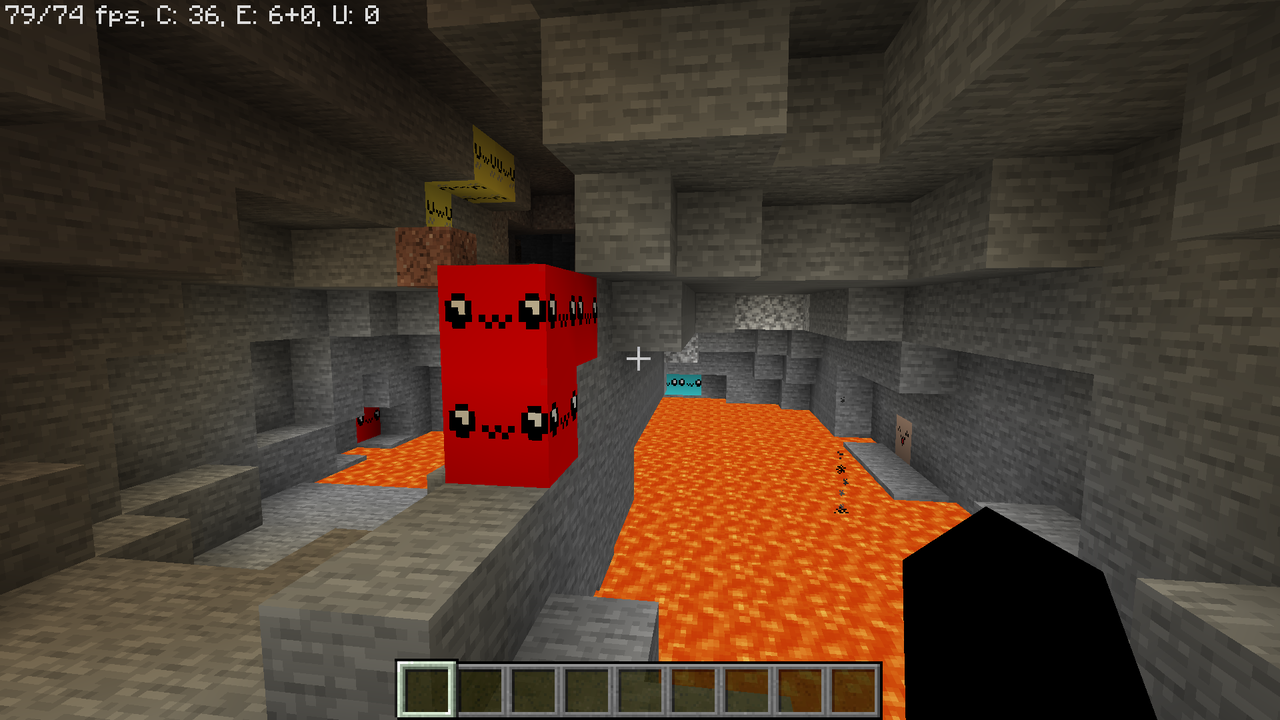 chanyny's Simple UwU ores pack 1.21.1 Minecraft Texture Pack