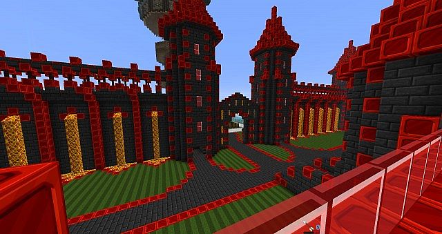 Lava Castle! Minecraft Map