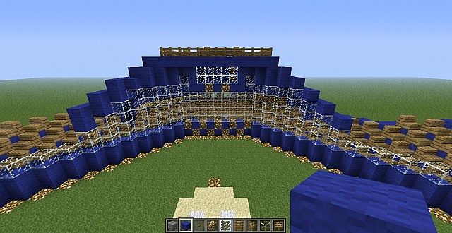 pretty awesome baseball field Minecraft Map