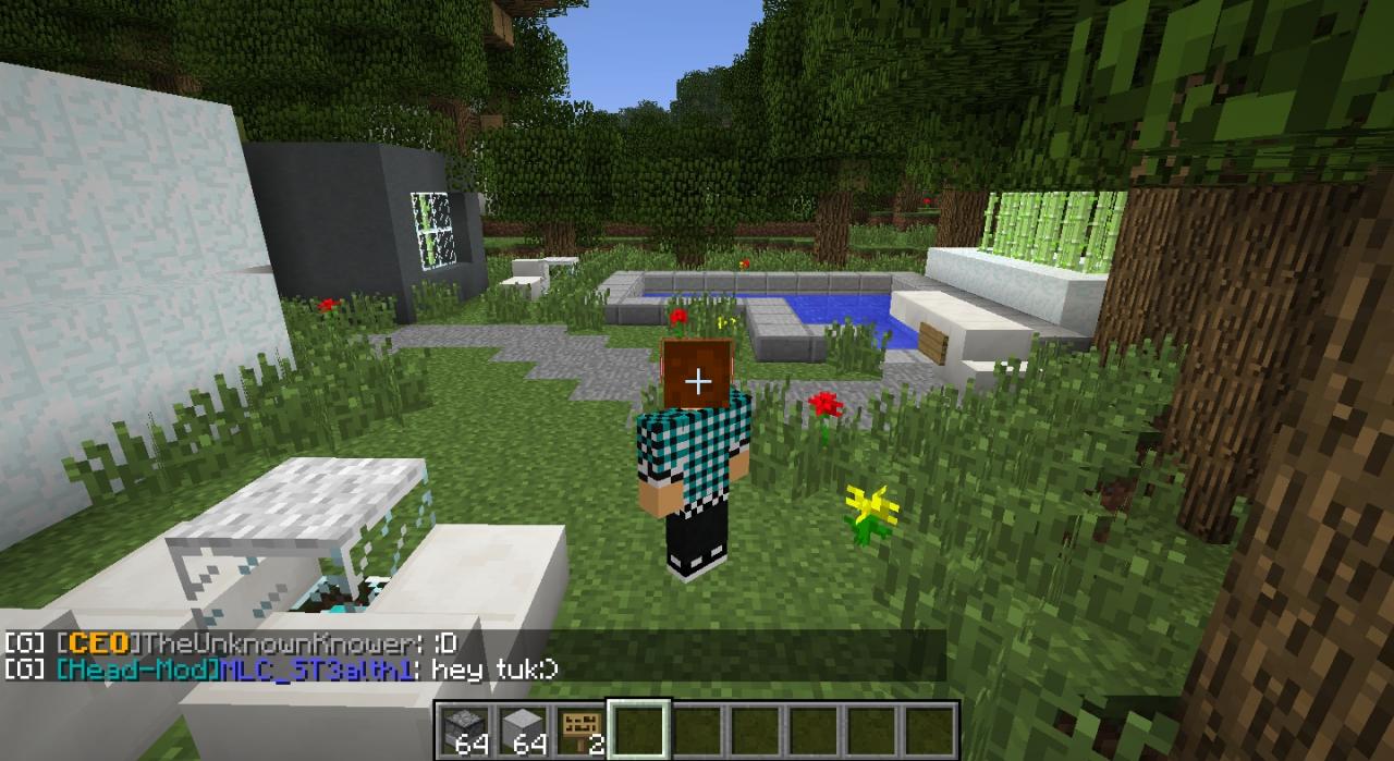 Modern House: Modern Block Minecraft Map