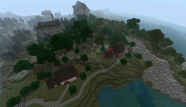 Fable 3 Millfields and Reavors Manor + Fairfax Castle + Bowerstone ...