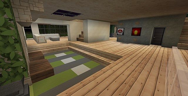 Modern Mansion #1 [1.7+] Minecraft Map