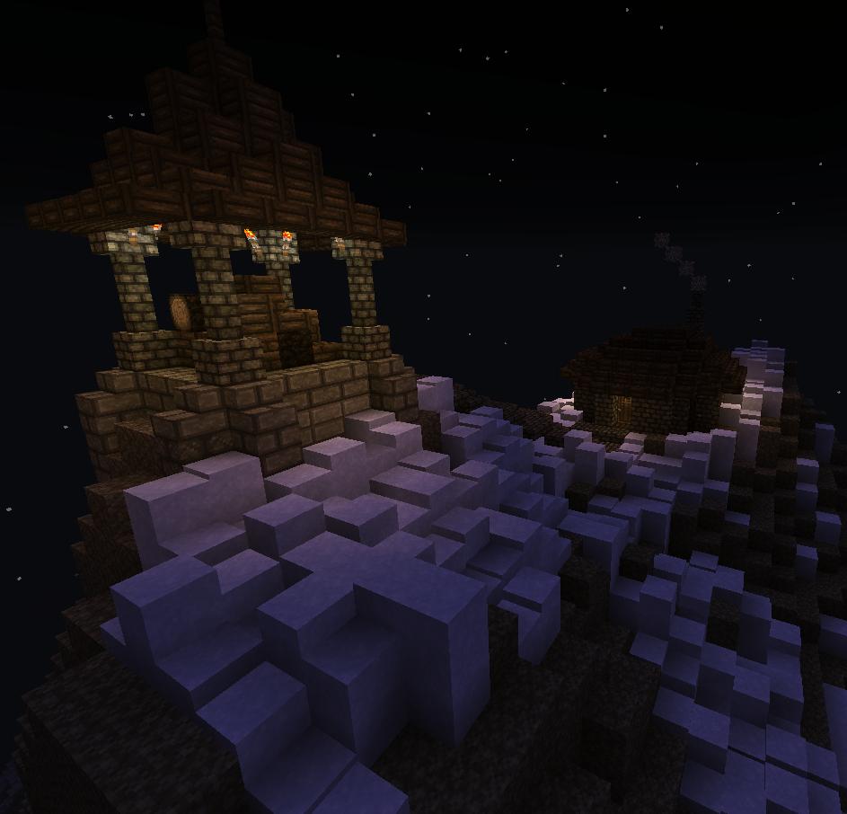 Mountain Watch Post Minecraft Map