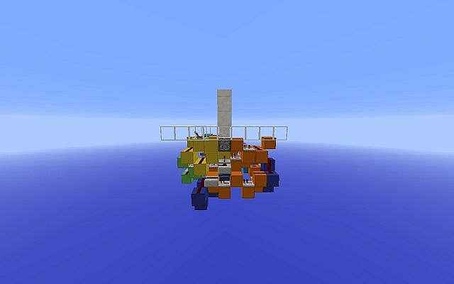 2x1 Hipster Door Minecraft Map