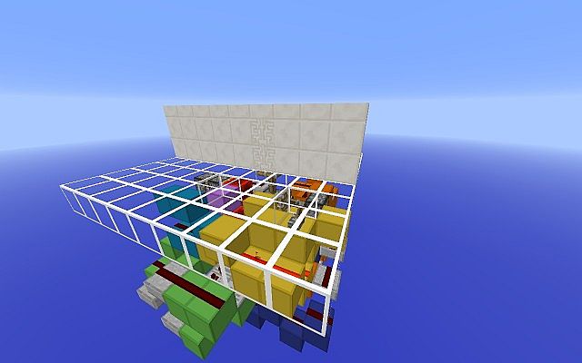 2x1 Hipster Door Minecraft Map