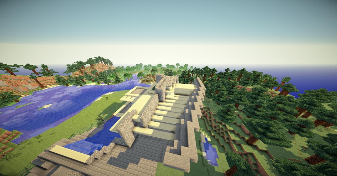 Falling Water Minecraft Map