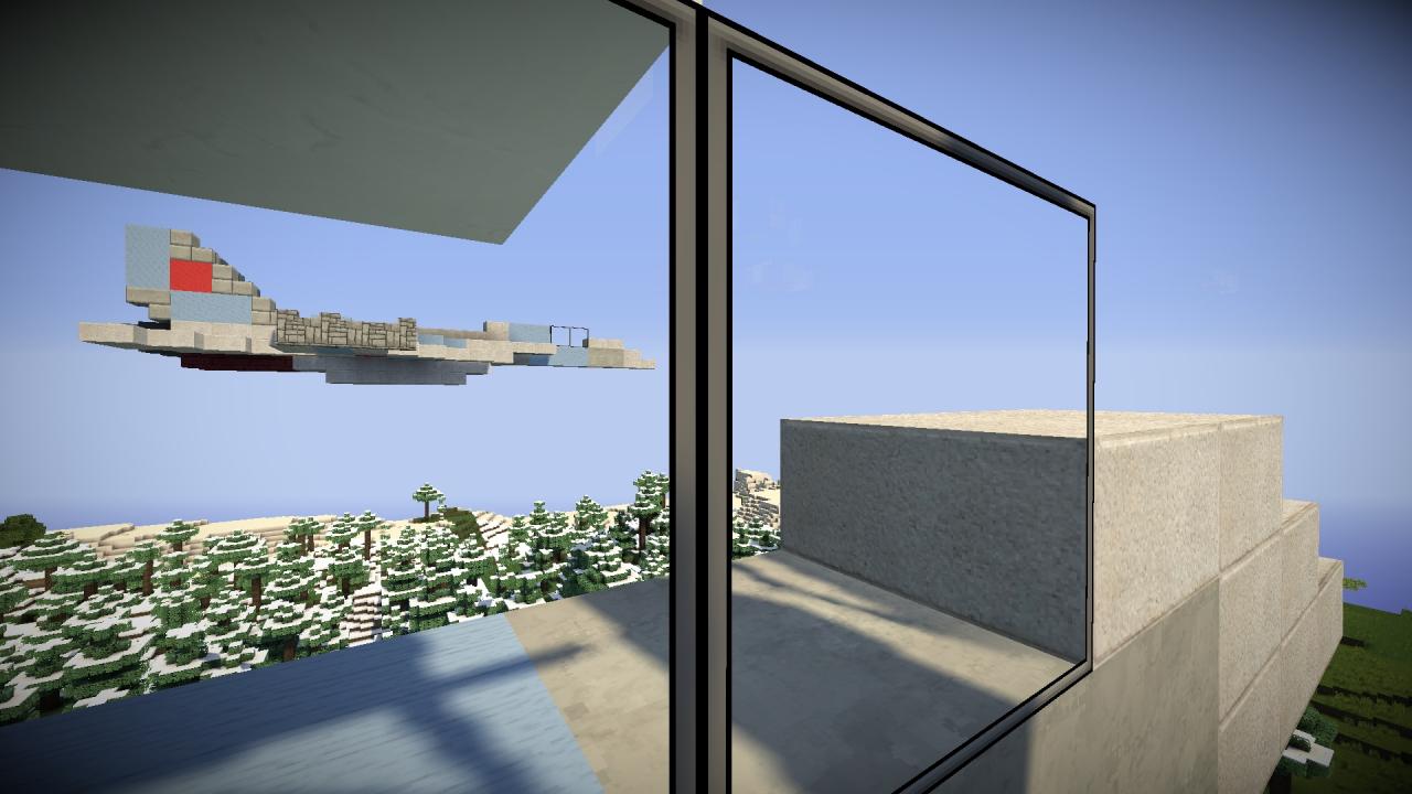 Su 27 and Su 27UB Minecraft Map