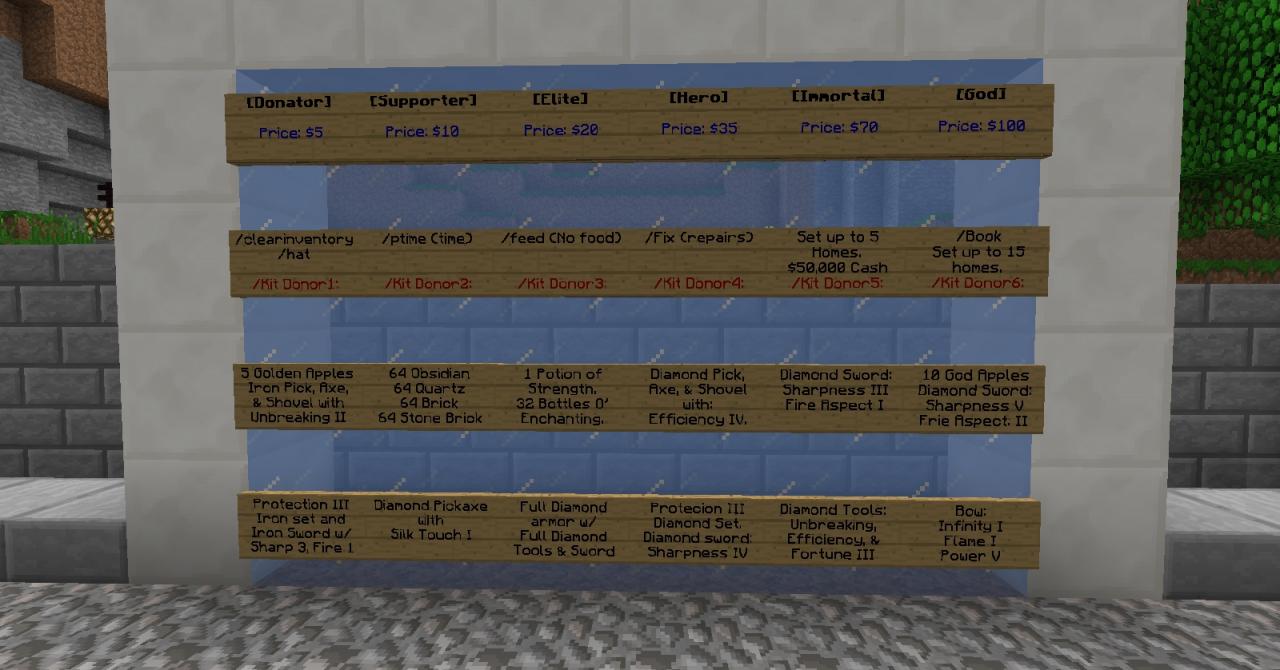 MineSmash Factions Minecraft Server