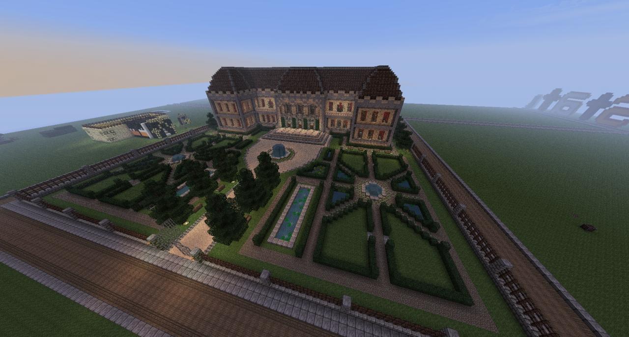 French Baroque Style Chateau Minecraft Map
