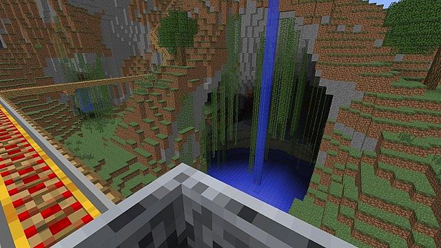 Hell Scream the Roller coaster Minecraft Map