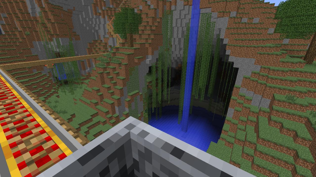 Hell Scream the Roller coaster Minecraft Map