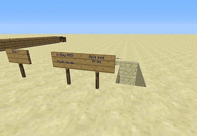 Minecraft Bugs! Minecraft Map