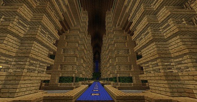 Cathedral of Wood Minecraft Map