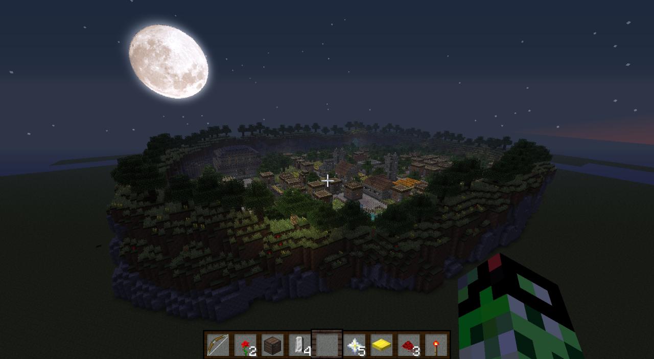 legend of the village Minecraft Map