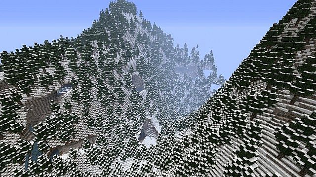 Taiga Hills MC 1.6.4 Minecraft Map