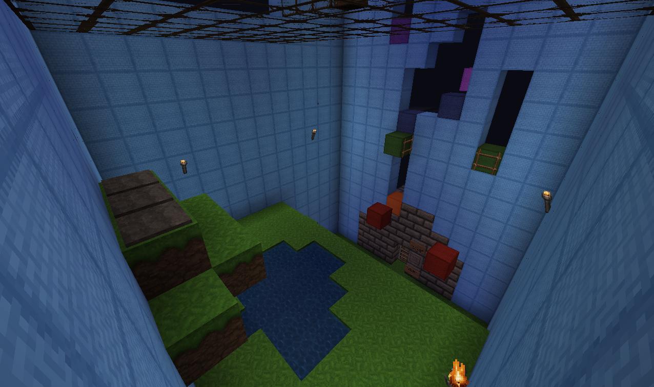 4 Stages of Parkour Minecraft Map